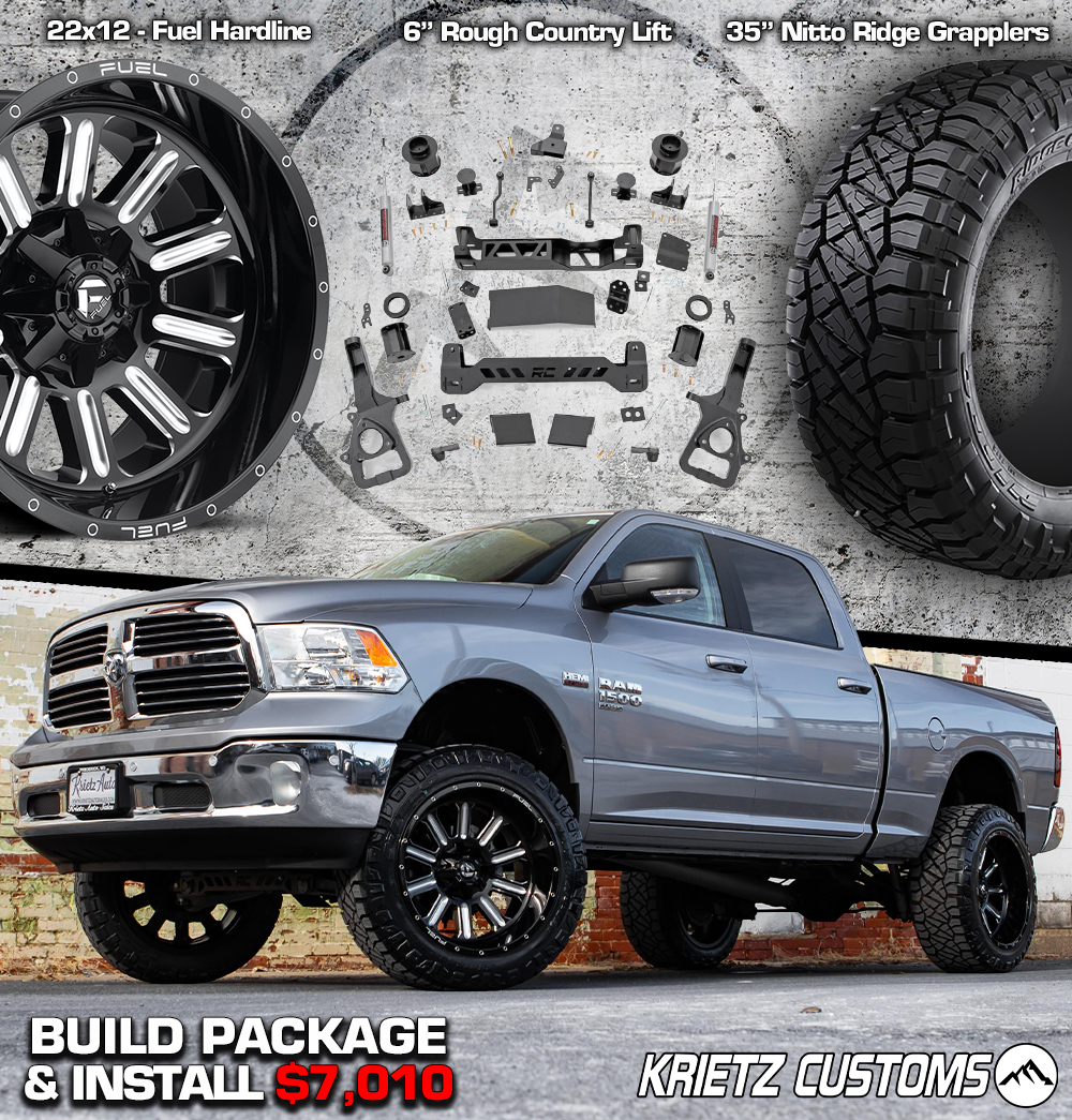 Ram 1500 Lift Kit Tire and Wheel Packages | Krietz Auto Group